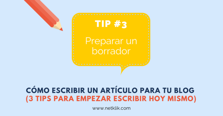Cómo escribir un artículo para tu blog (3 tips para empezar a escribir ...